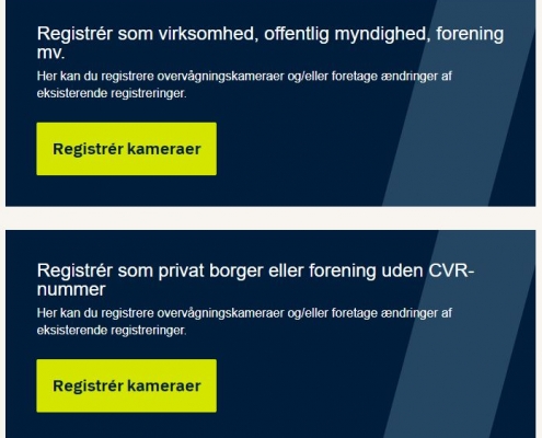 Professionel Videoovervågning til erhverv i hele Danmark